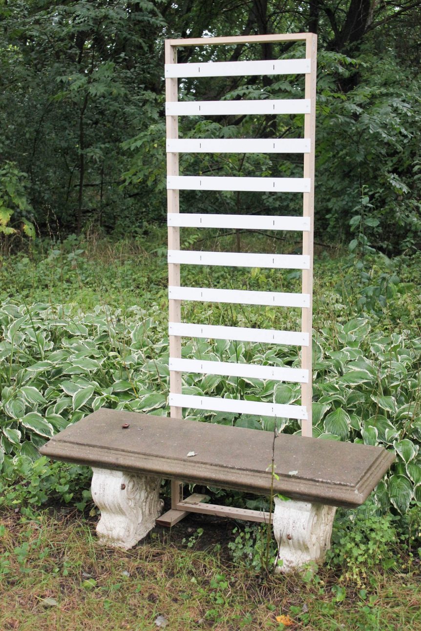 The Ultimate Guide for DIY Garden Screen from Wood Blinds