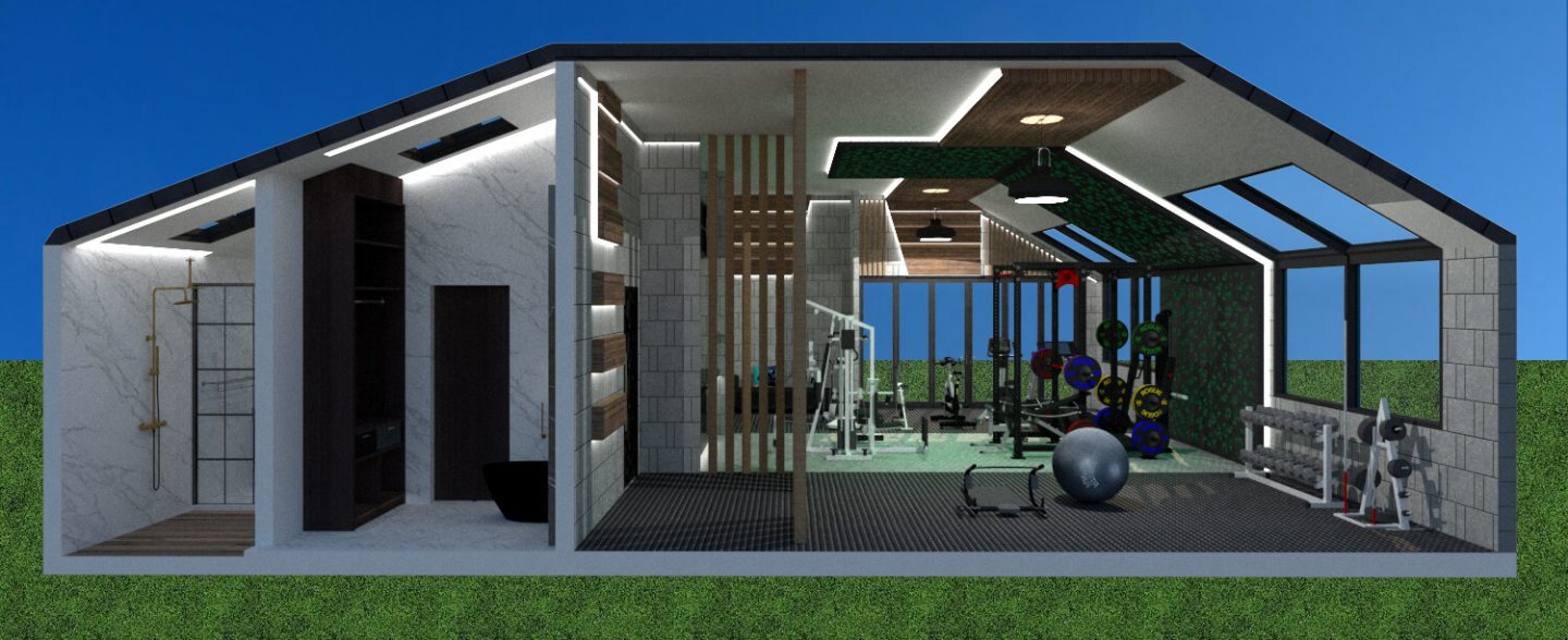 Home Gym Setup: Beautiful Design Ideas by an Architect