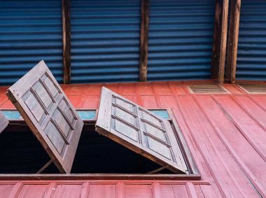 Boarding Up Windows For Hurricane. DIY!