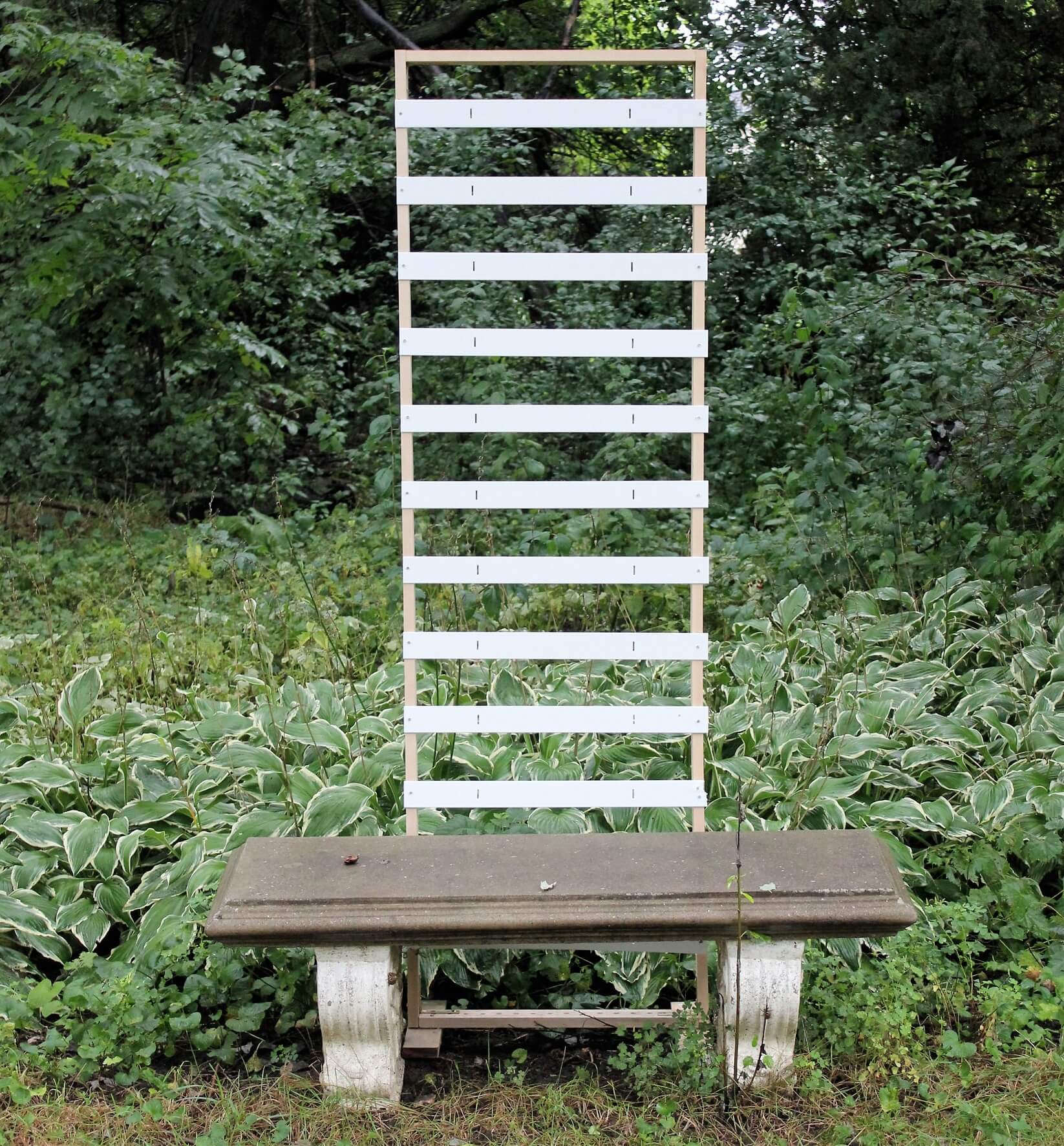 The Ultimate Guide for DIY Garden Screen from Wood Blinds