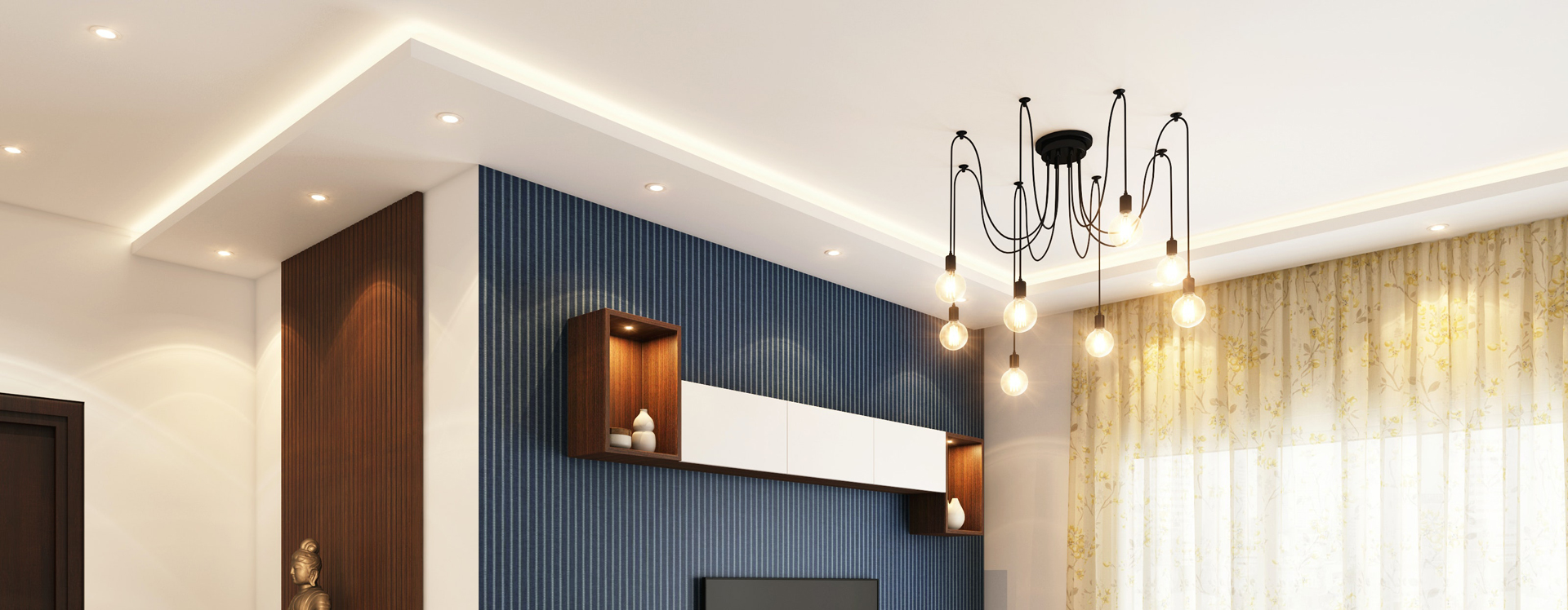 Drop Ceiling Designs For Living Room