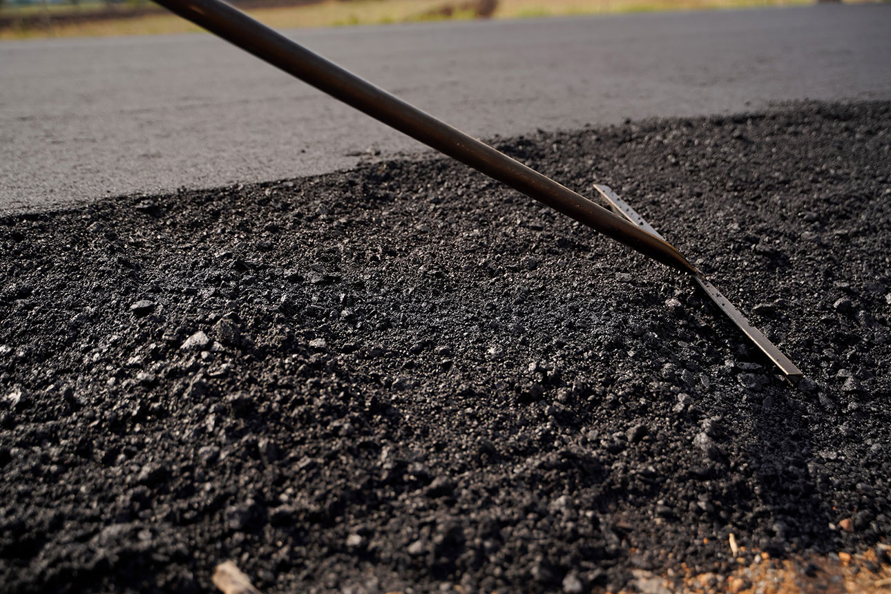 Asphalt Patch Work [DIY home improvements]