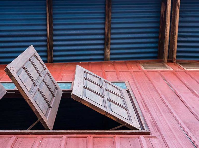 Boarding Up Windows For Hurricane. DIY!