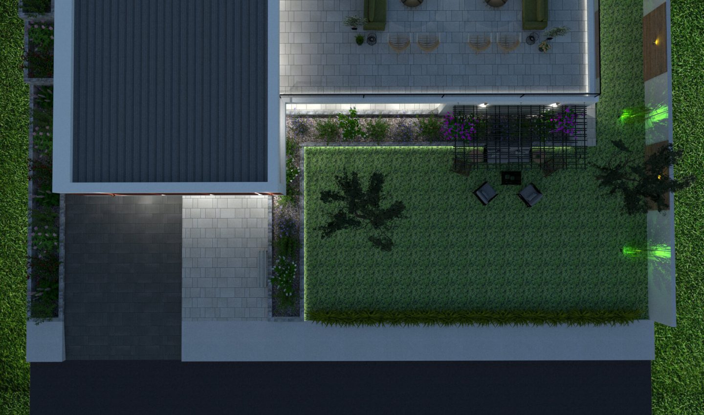 Don't Forget This 3D Patio Design From Our Architect